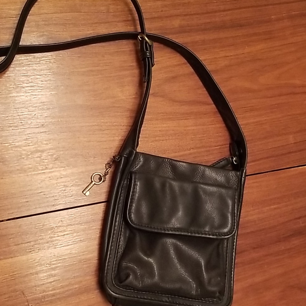 Fossil Black Crossbody...In Excellent Shape! - Gem